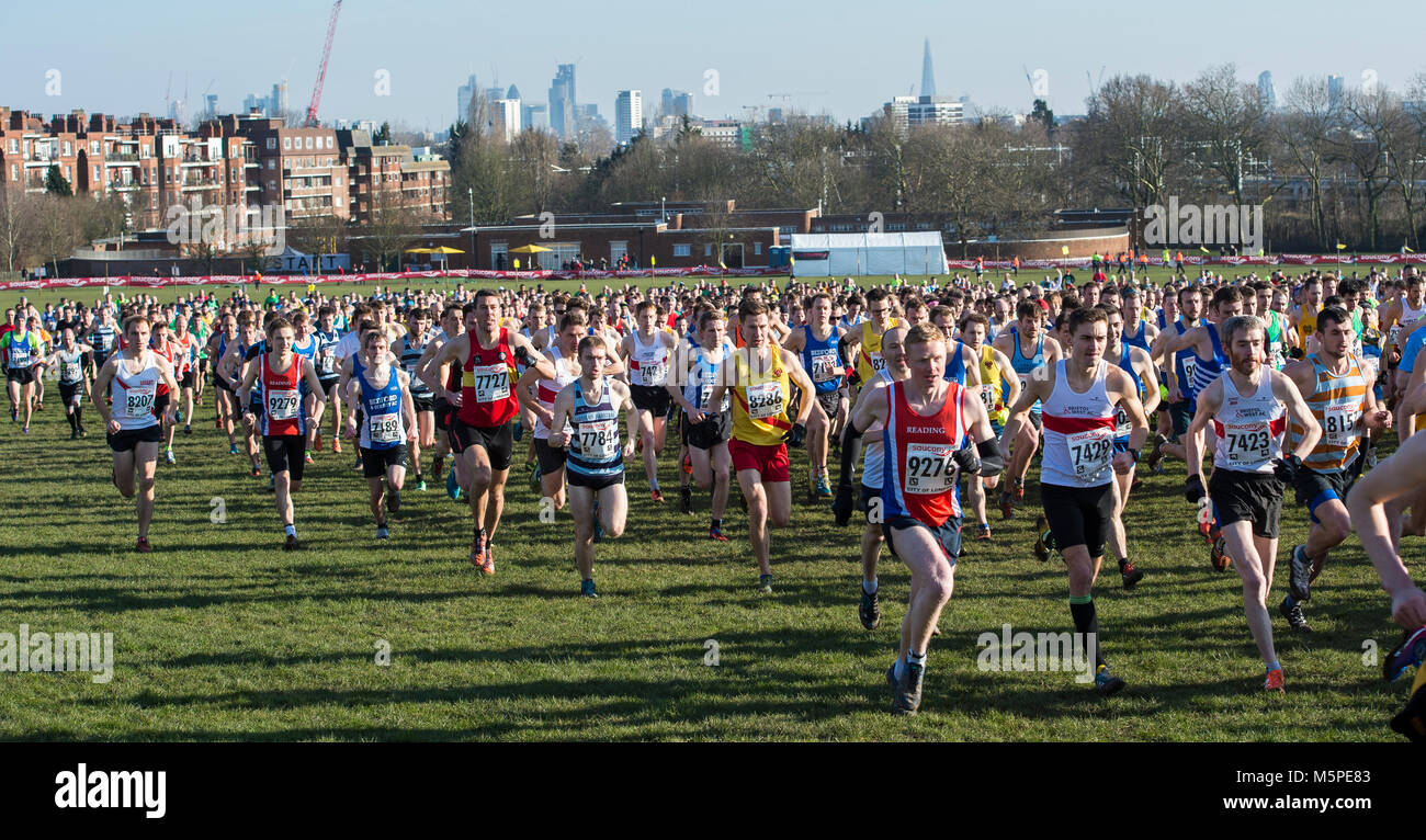 English National Cross Country Championships 2018 Stock Photo - Alamy
