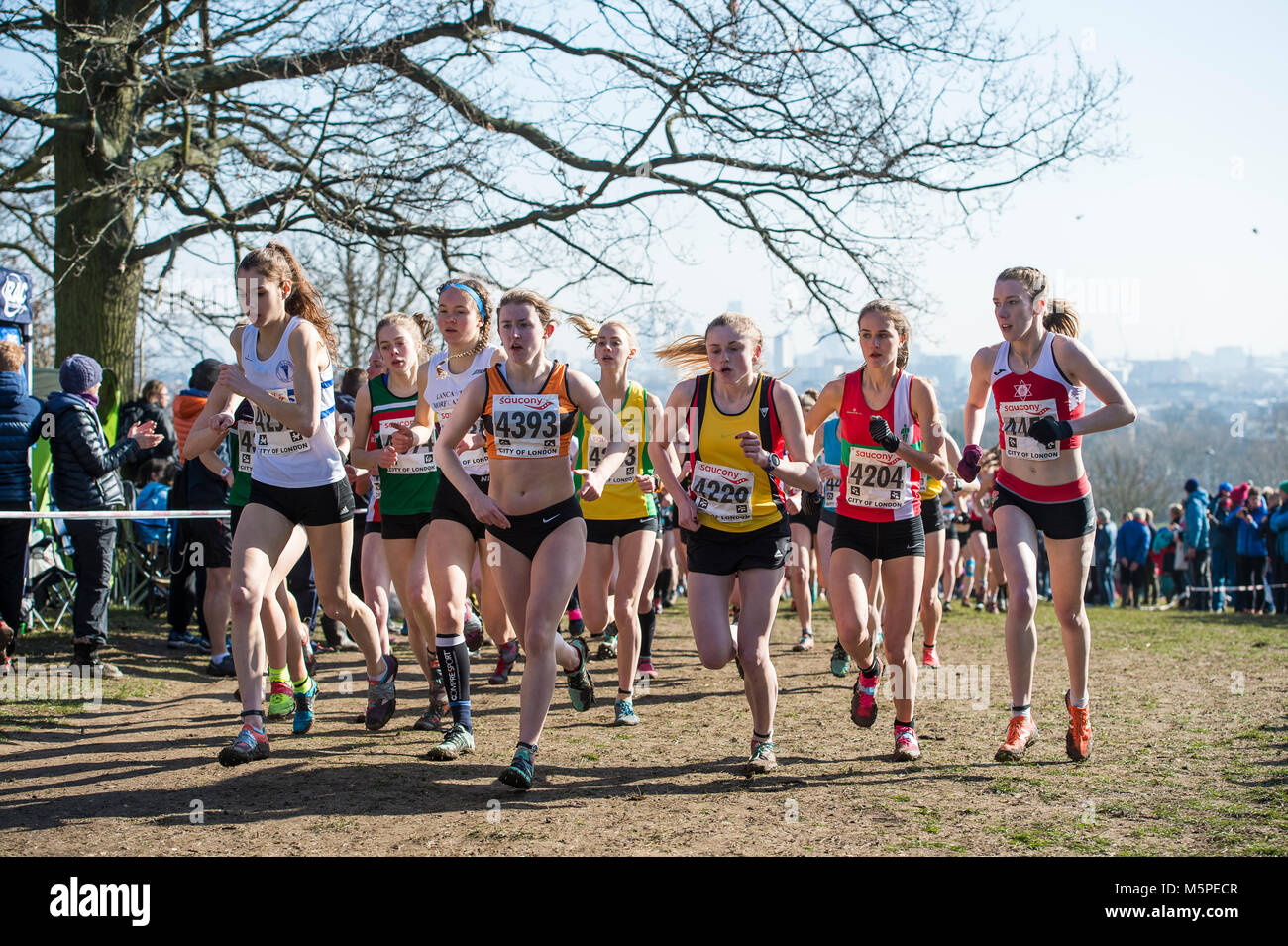 English national cross country championships hi-res stock photography ...