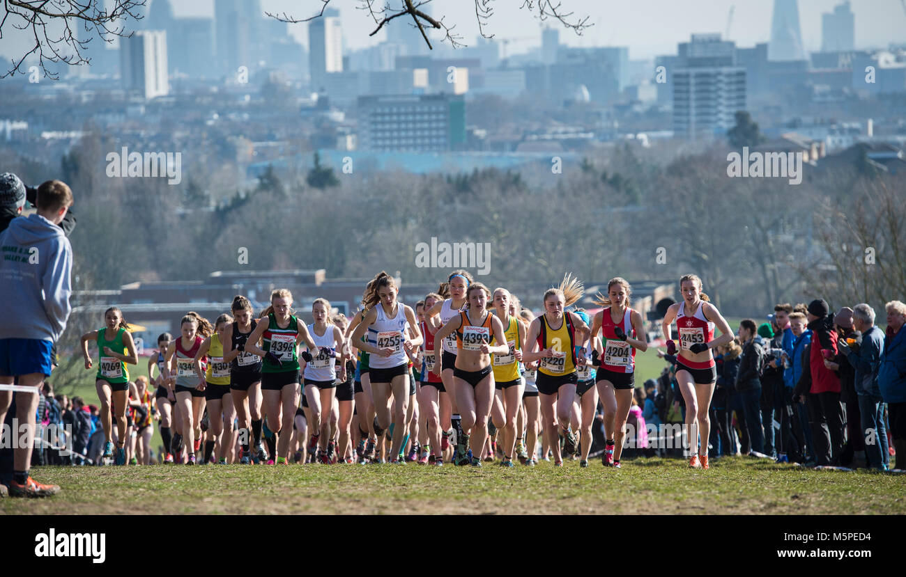 English National Cross Country Championships 2018 Stock Photo - Alamy