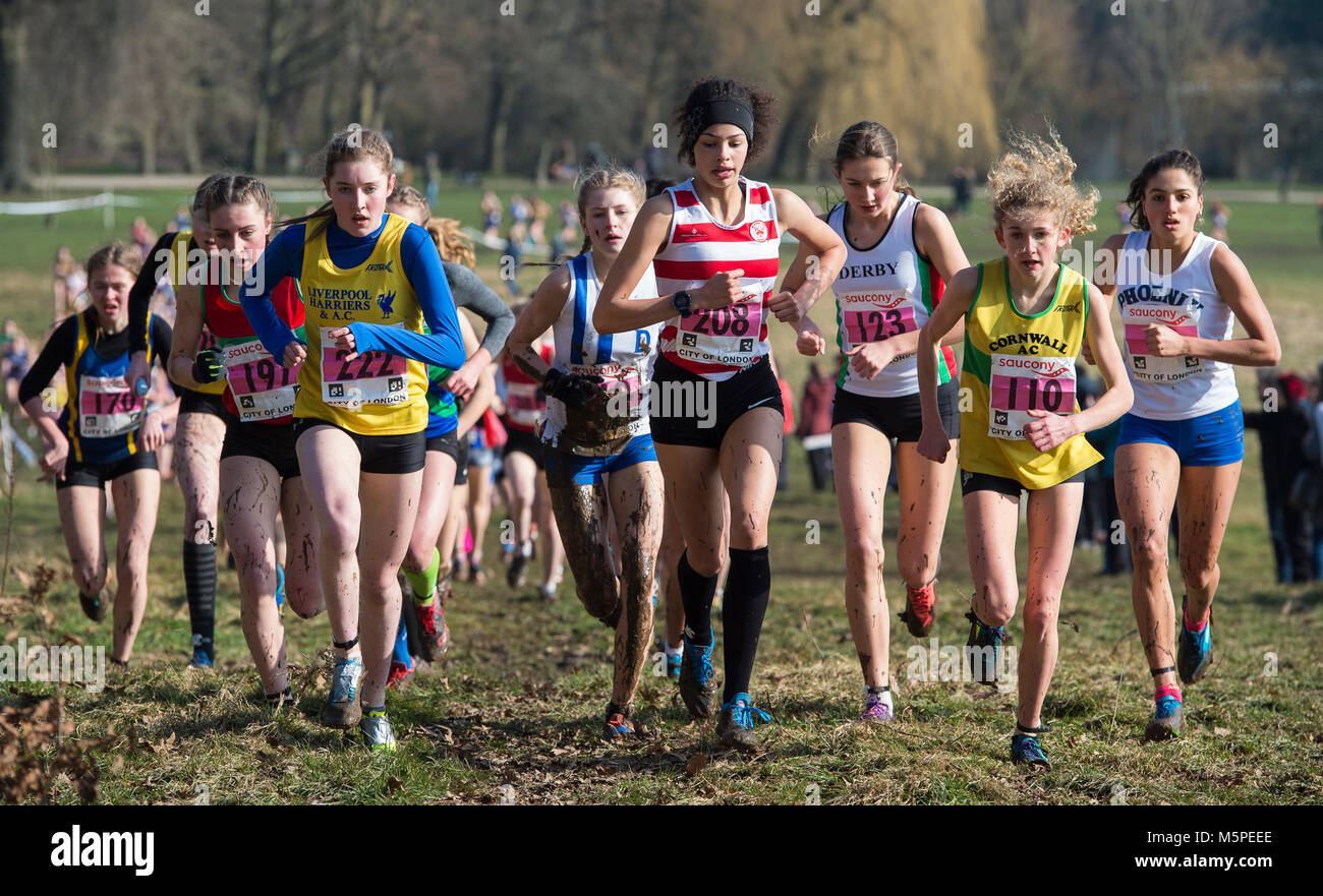 English National Cross Country Championships 2018 Stock Photo - Alamy