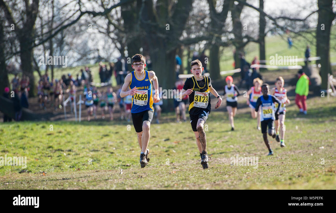 English National Cross Country Championships 2018 Stock Photo - Alamy