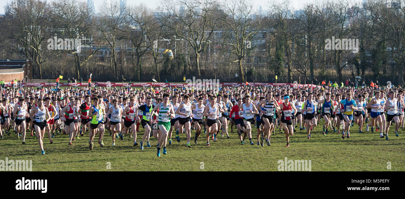 English National Cross Country Championships 2018 Stock Photo - Alamy