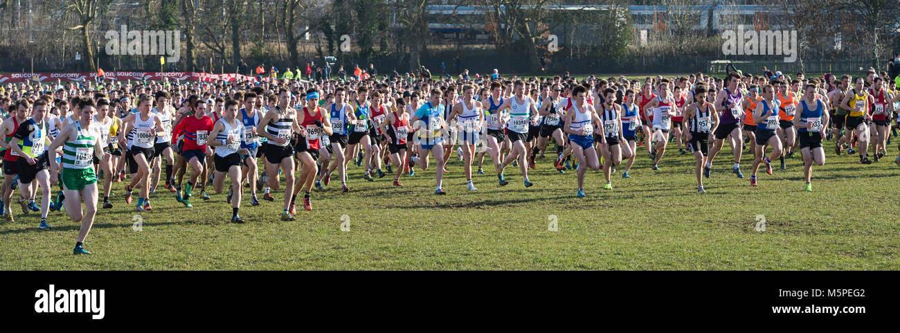 English National Cross Country Championships 2018 Stock Photo - Alamy