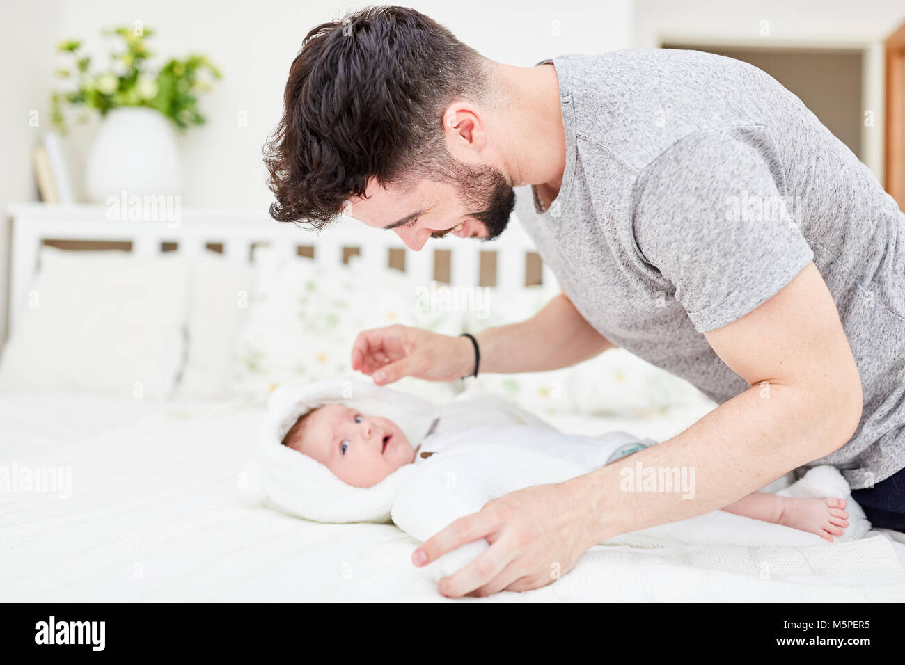 Caring father hi-res stock photography and images - Alamy