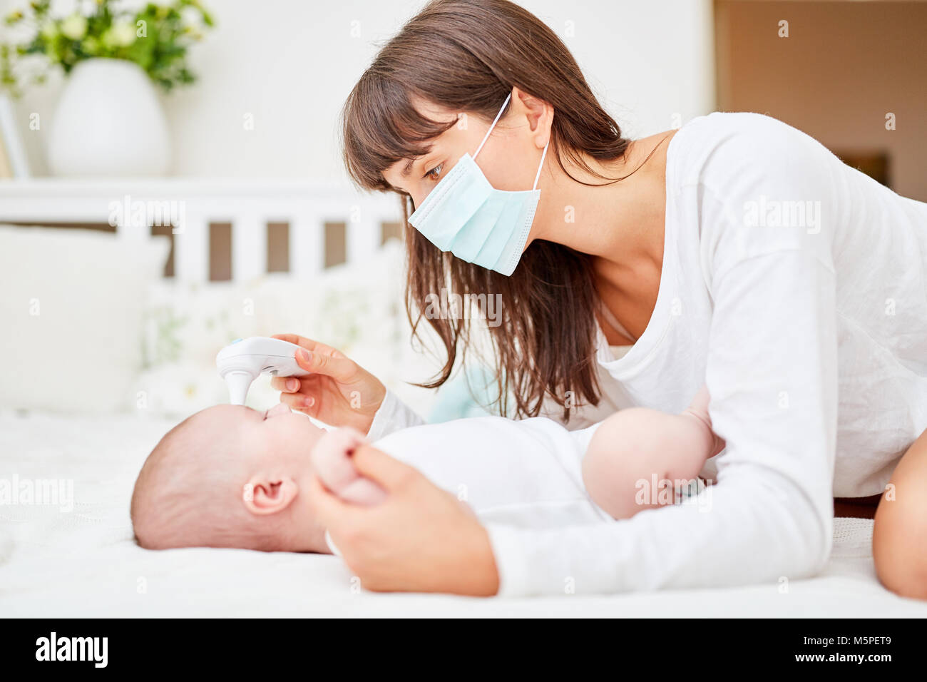 Sick baby nurse hi-res stock photography and images - Alamy
