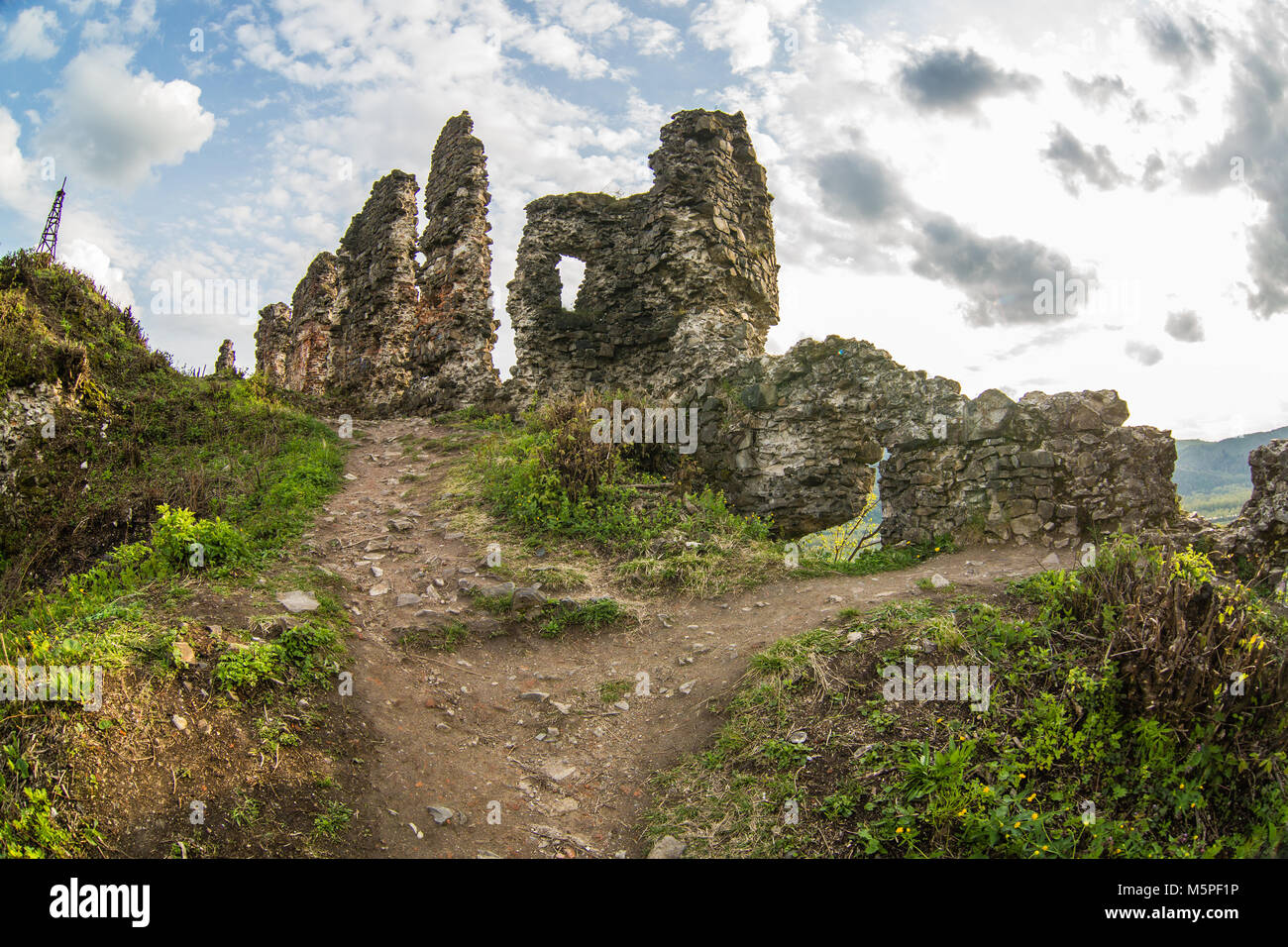 Hust castle hi-res stock photography and images - Alamy