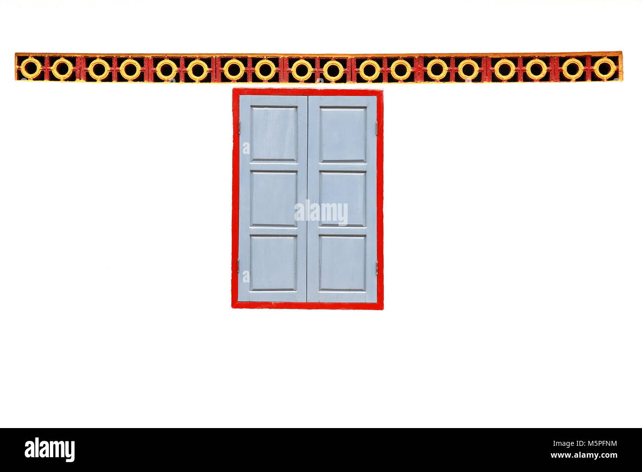 Typical window Cut Out Stock Images & Pictures - Alamy