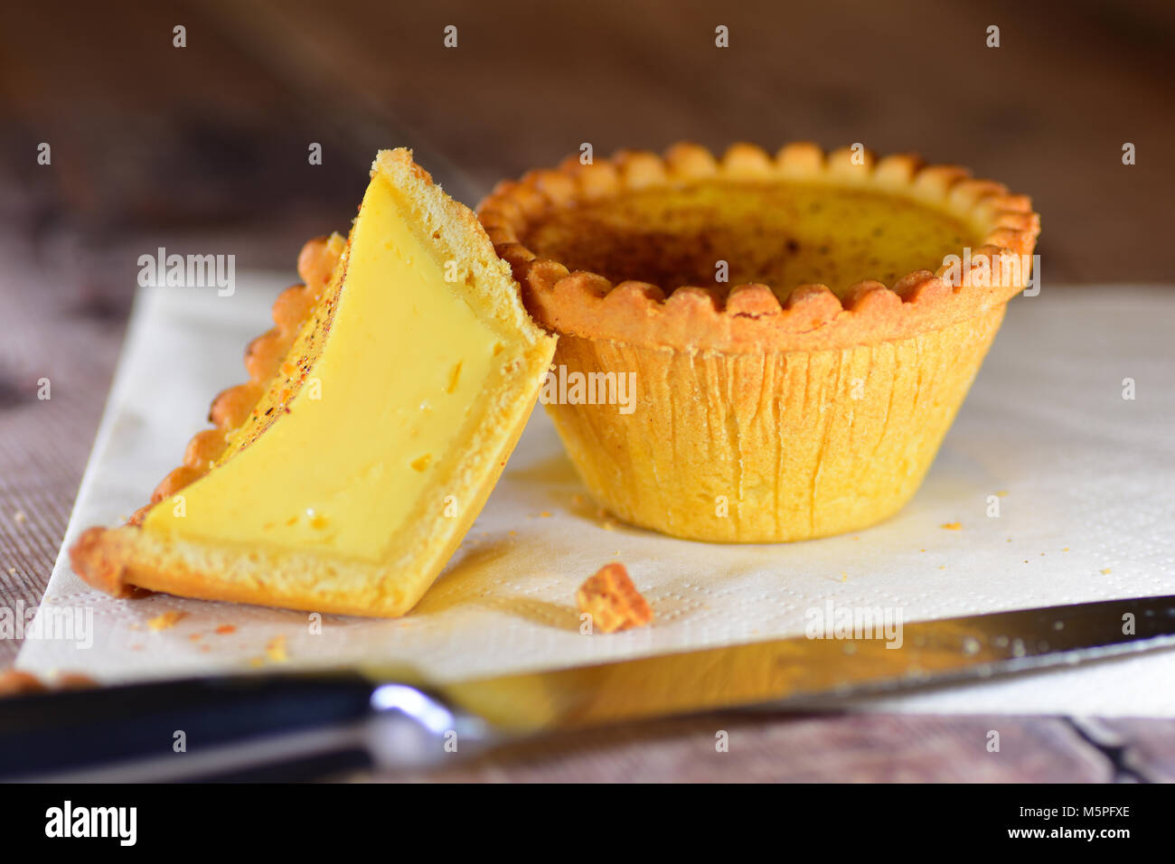 Custard tarts uk hi-res stock photography and images - Alamy