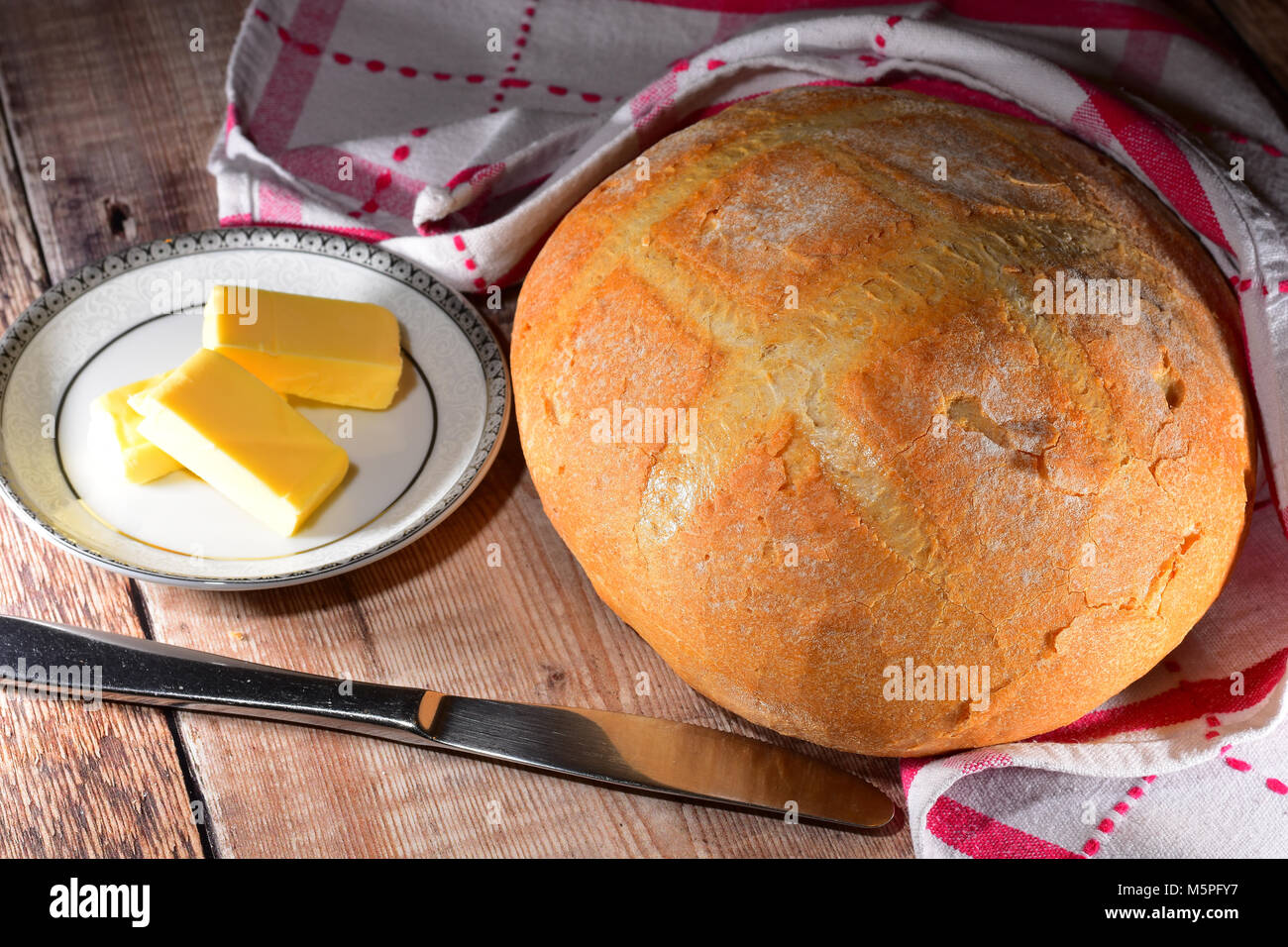 Home made bread Stock Photo - Alamy