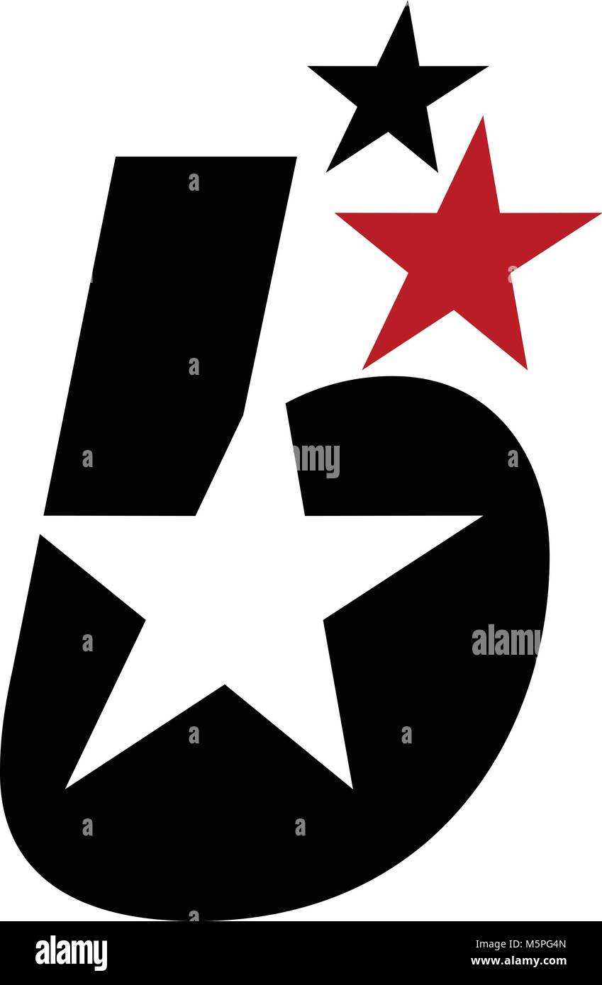 Letter B Star Modern Logo Stock Vector Image & Art - Alamy
