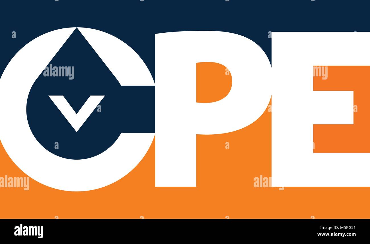 Letter CPE Logo Mining Stock Vector Image & Art - Alamy