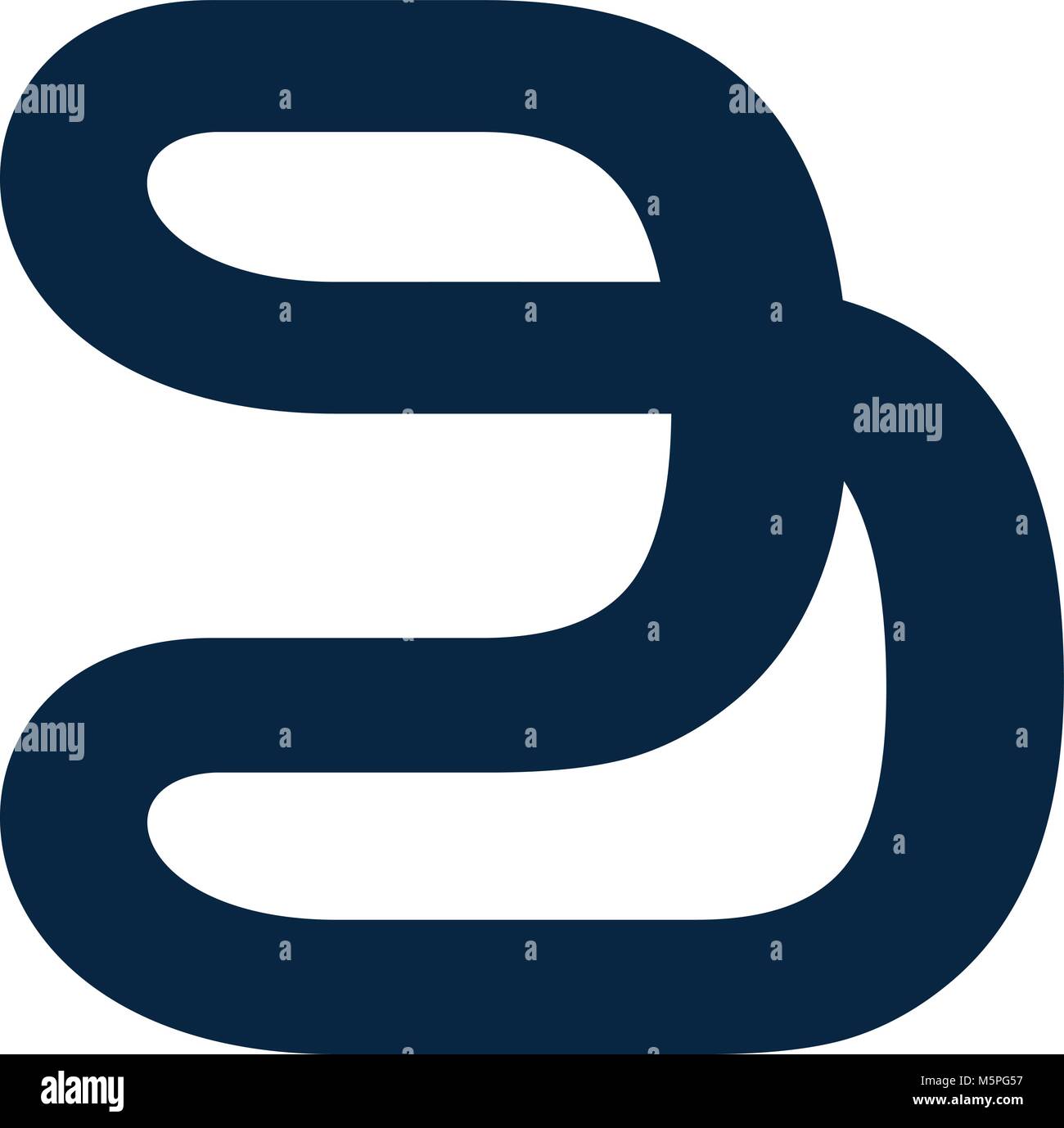 Letter D Modern Logo Stock Vector Image & Art - Alamy