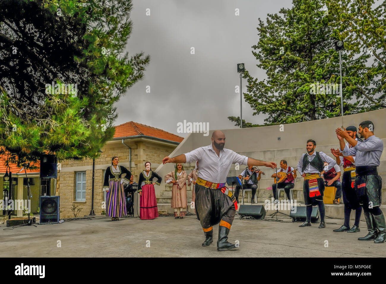 Traditional cypriot costume hi-res stock photography and images - Alamy