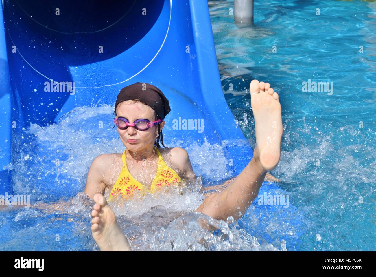 Water Slide Amusement Park High Resolution Stock Photography and Images ...
