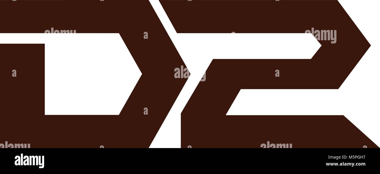 Letter D2 Modern Stock Vector Image & Art - Alamy