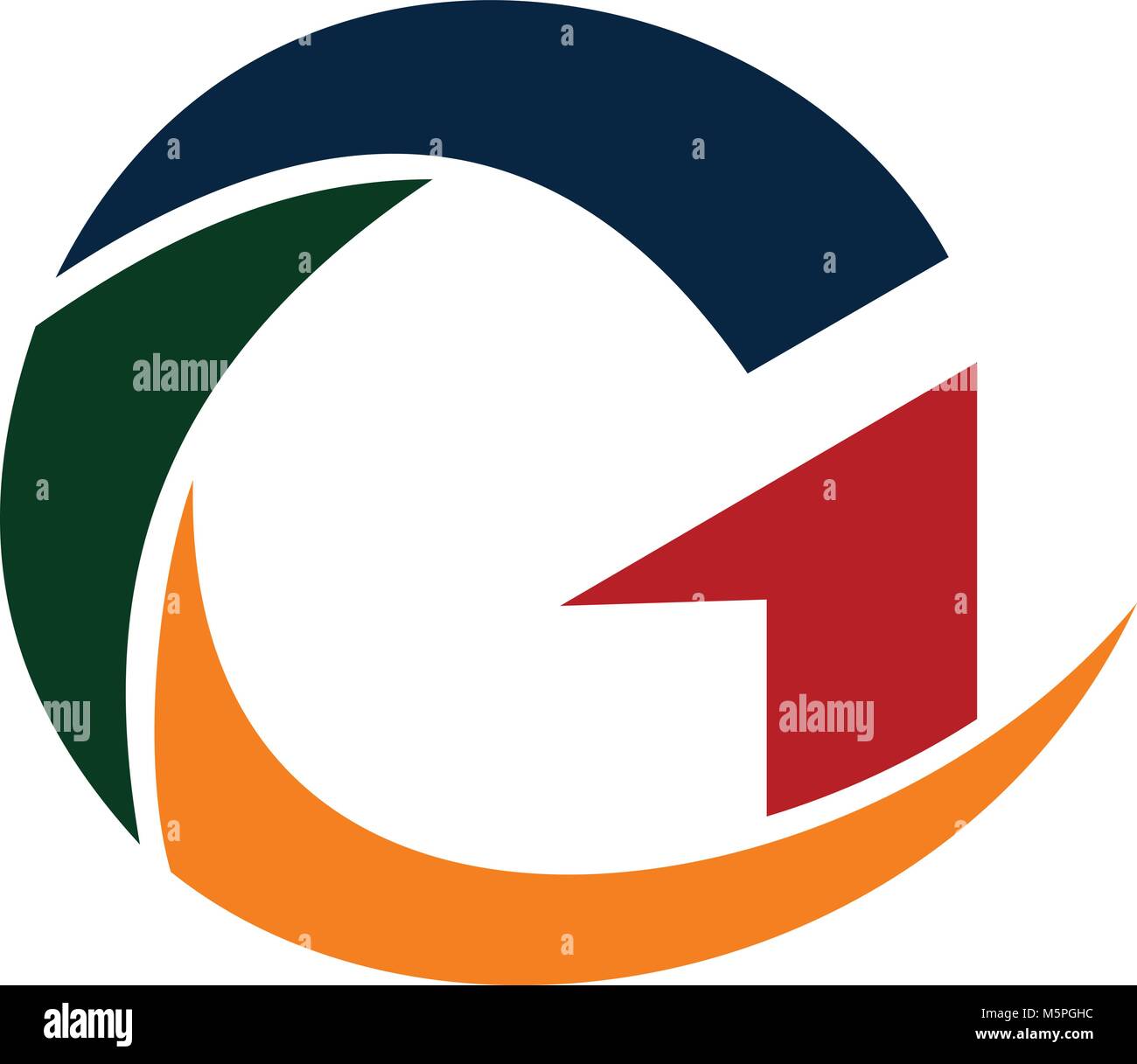 Letter G Modern Stock Vector Image & Art - Alamy