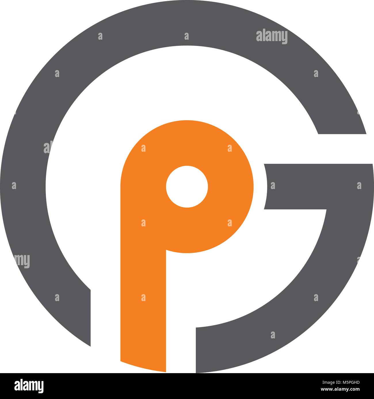 Letter GP Modern Stock Vector Image & Art - Alamy