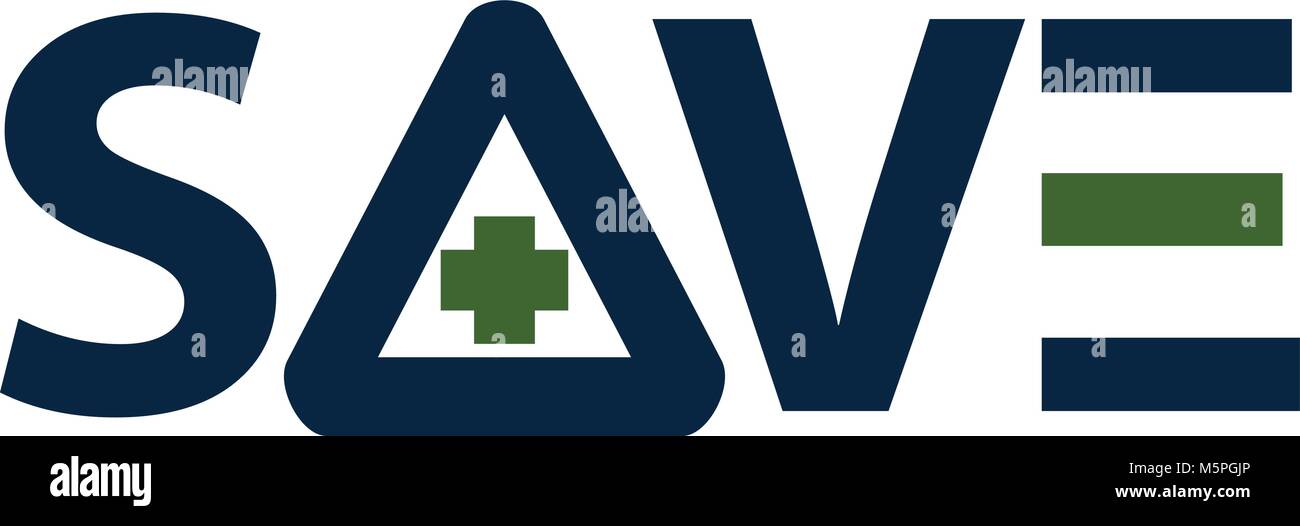 Letter Save with cross Stock Vector Image & Art - Alamy