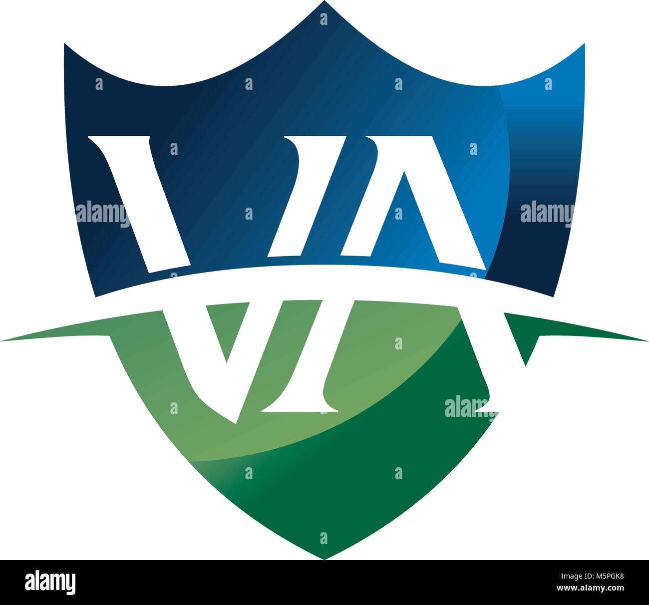 Letter VA Modern Stock Vector Image & Art - Alamy