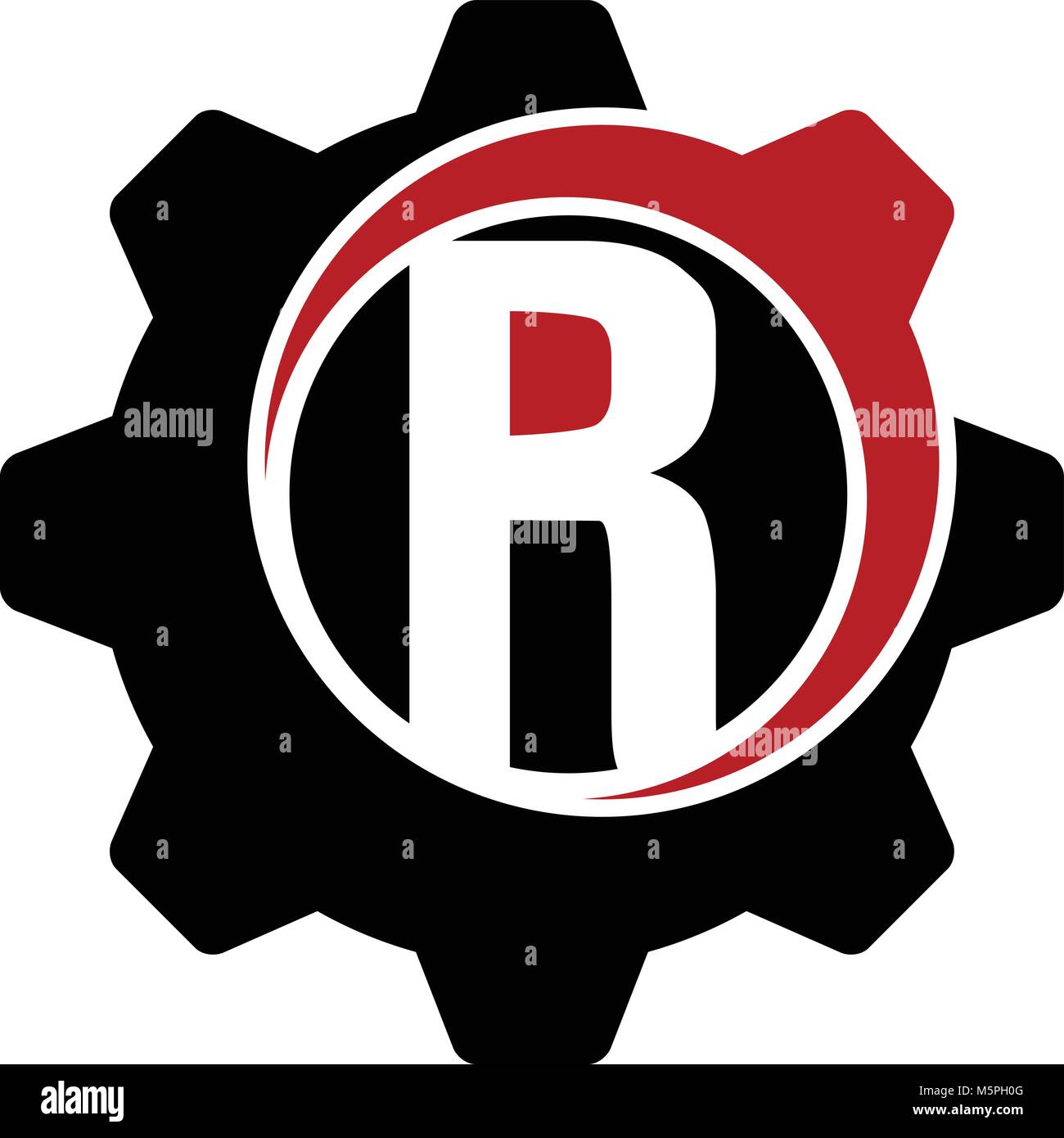 Letter RI Modern Industry Stock Vector Image & Art - Alamy