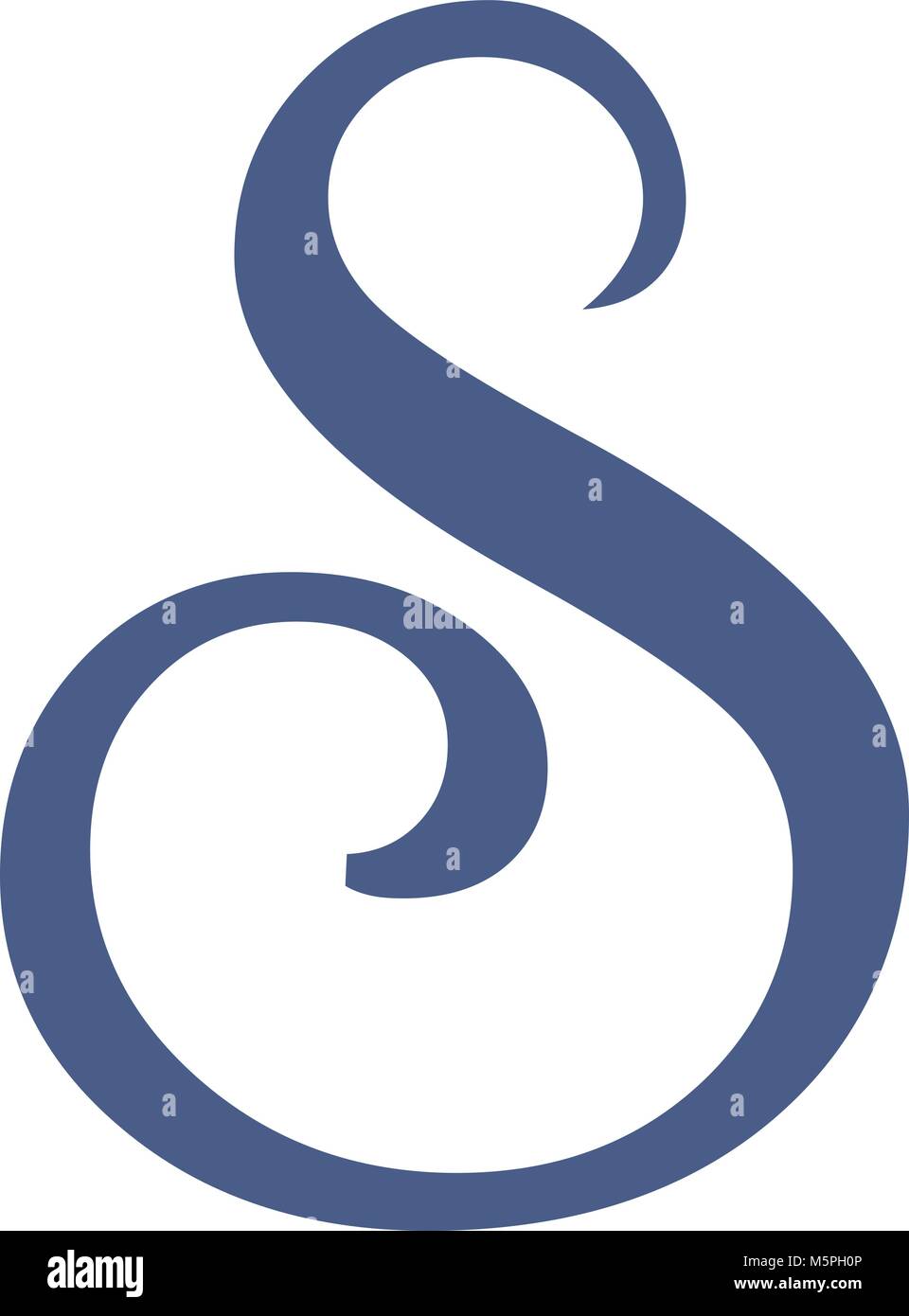 Letter S Modern Stock Vector Image & Art - Alamy
