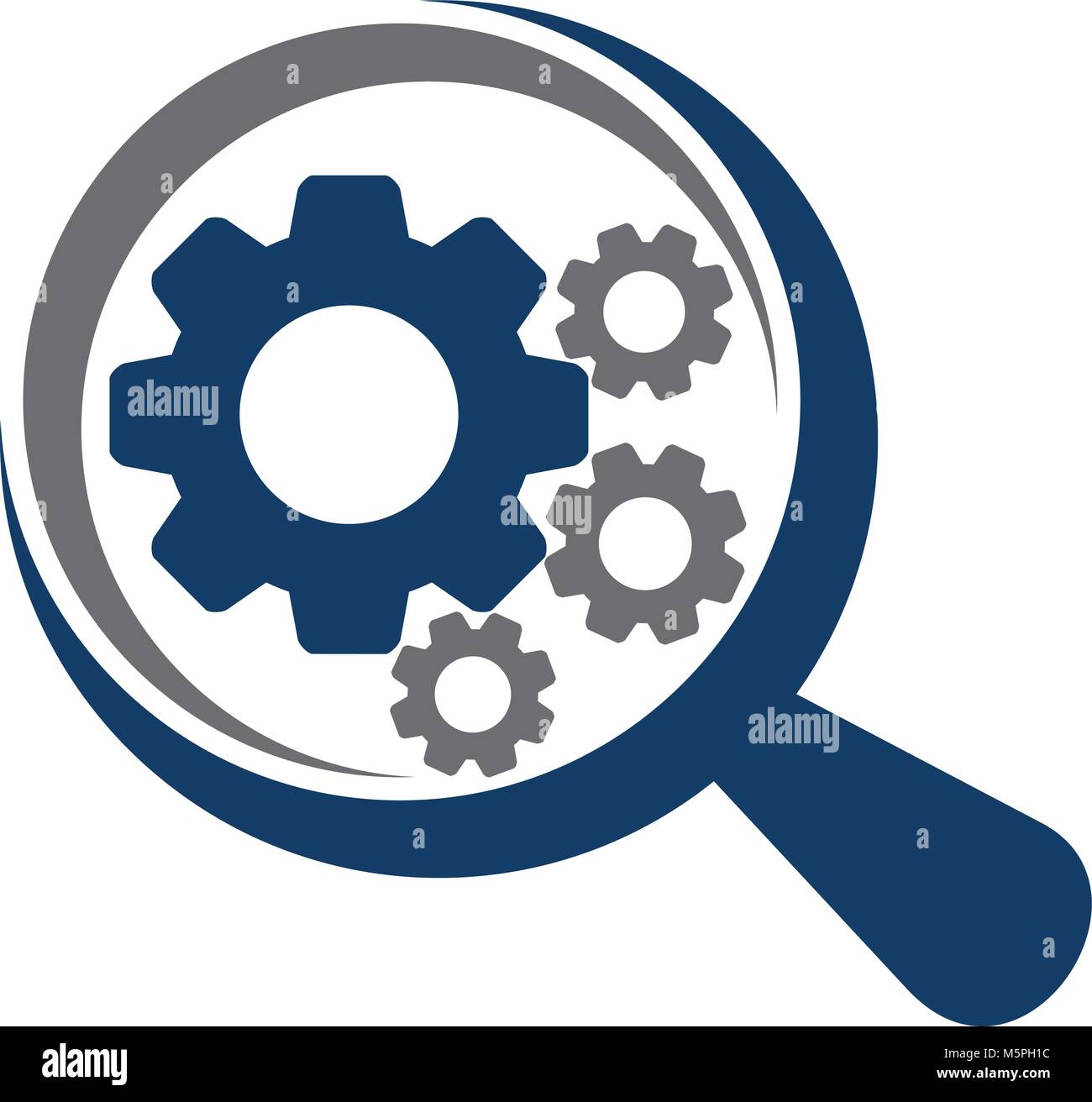 Search gear logo vector Stock Vector Images - Alamy