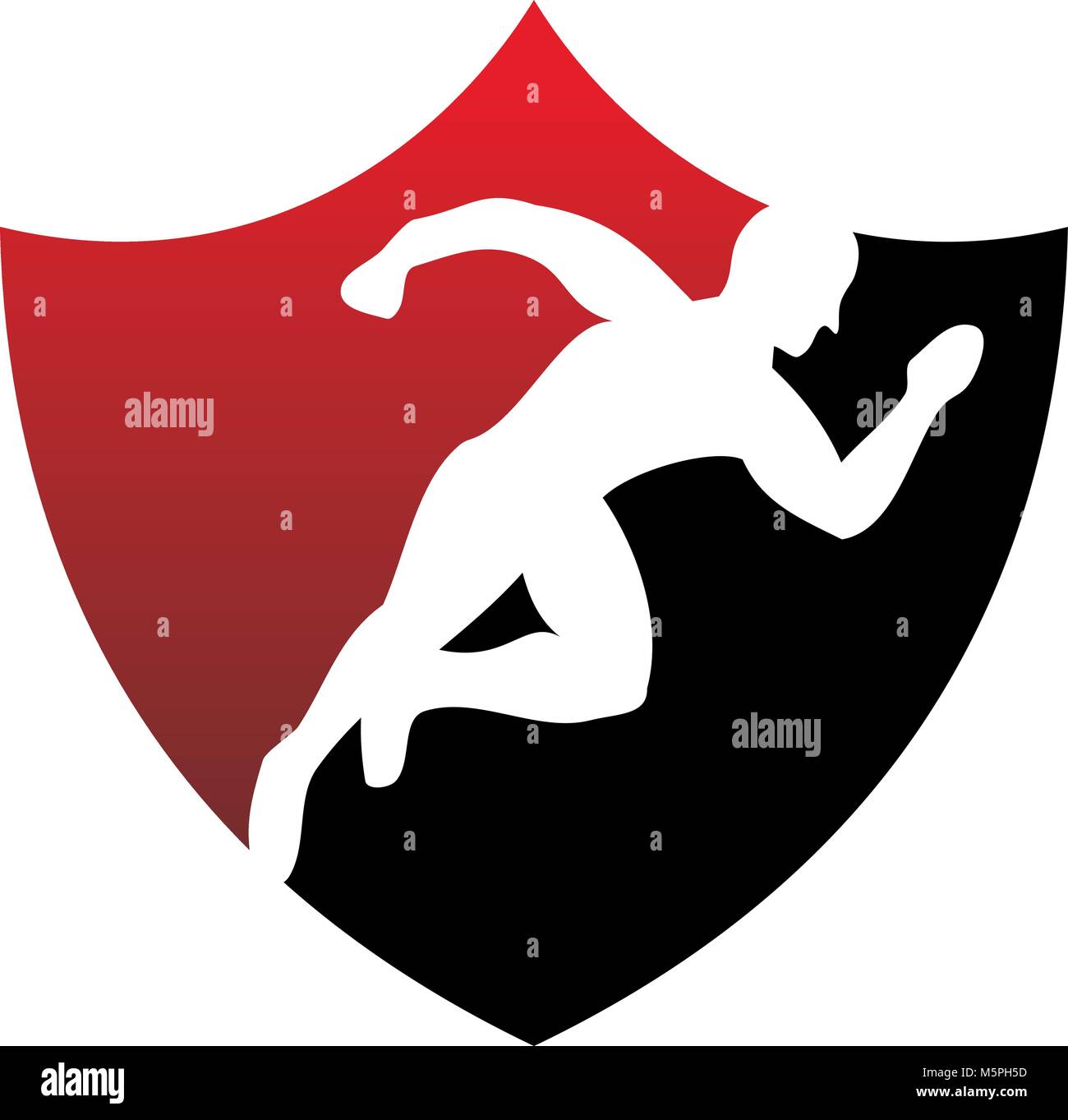 Run Sport Athlete Logo Template Stock Vector Image & Art - Alamy