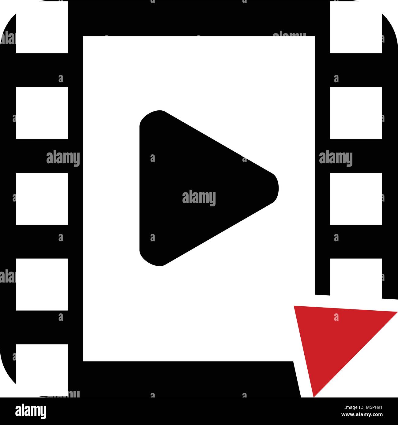 Movie location for film Stock Vector Images - Alamy
