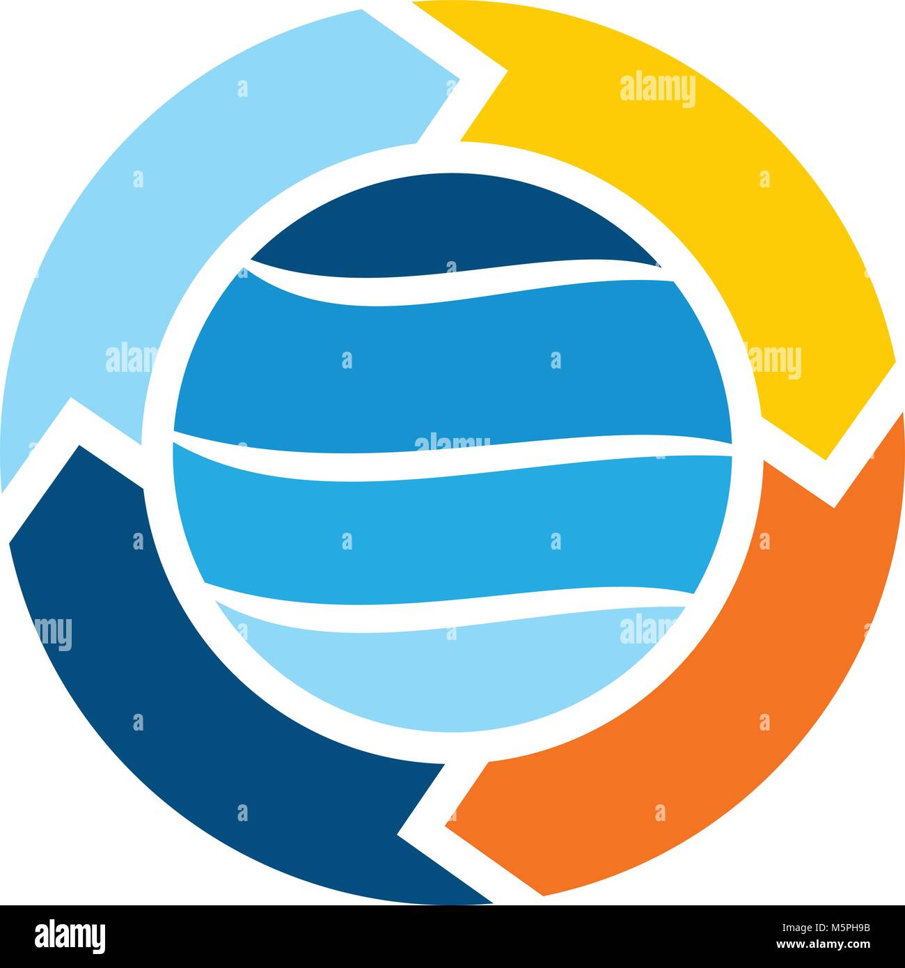 Water desalination process Stock Vector Images - Alamy