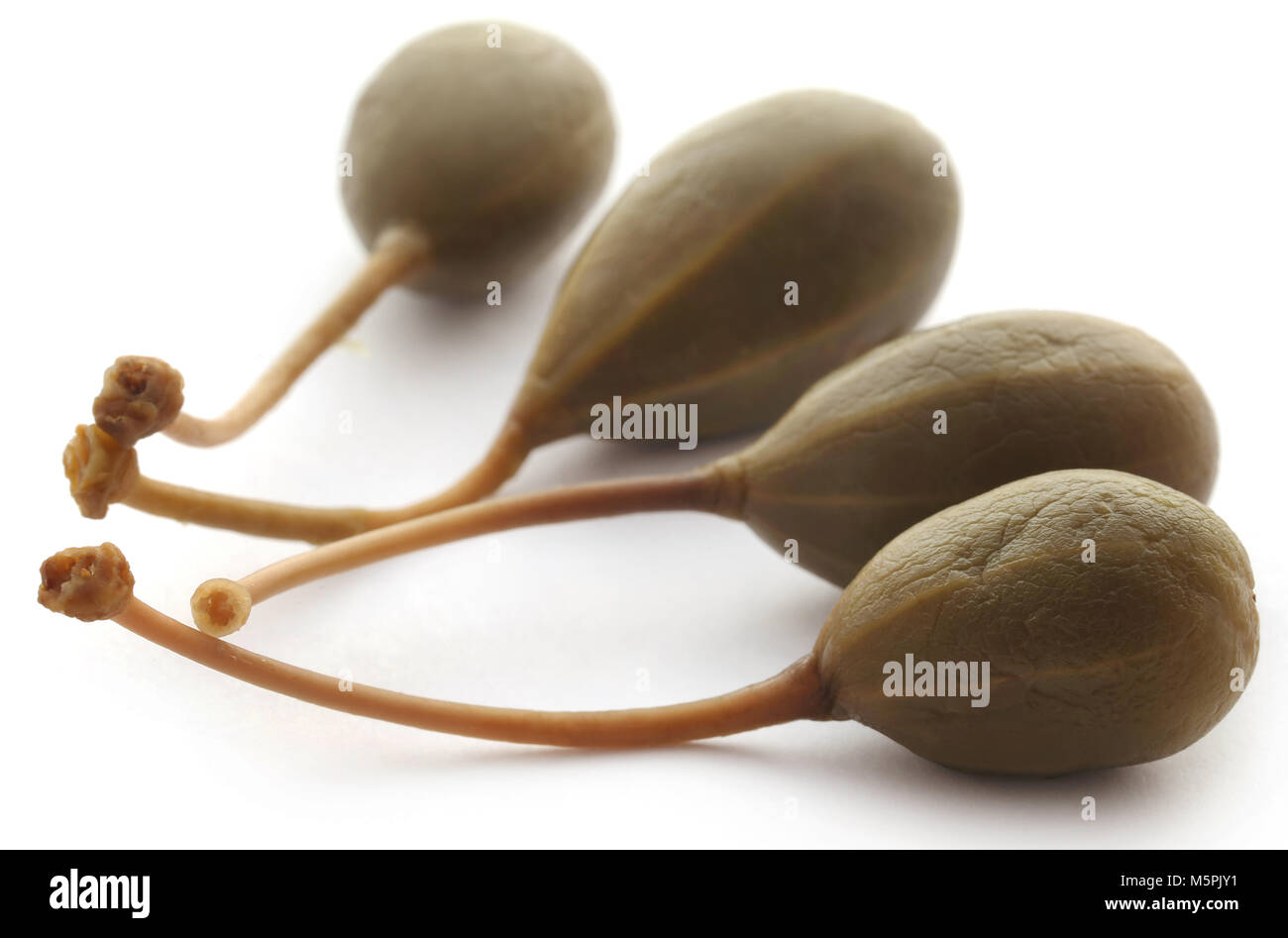 Dish of caper Berries freeshly cooked over white Stock Photo - Alamy