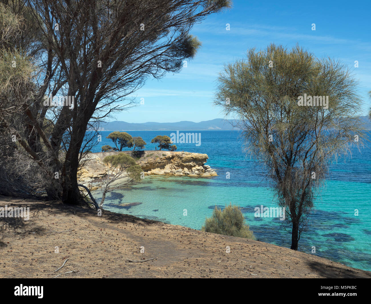 Maria Island National Park east coast of Tasmania, Australia Stock ...