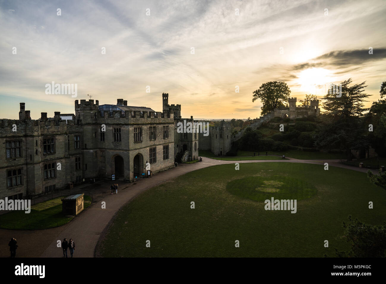 A few shots from my visit to Warwick Castle Stock Photo - Alamy