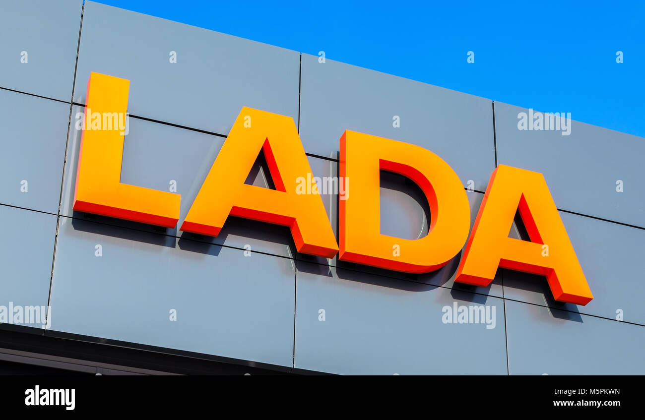 Lada sign hi-res stock photography and images - Alamy