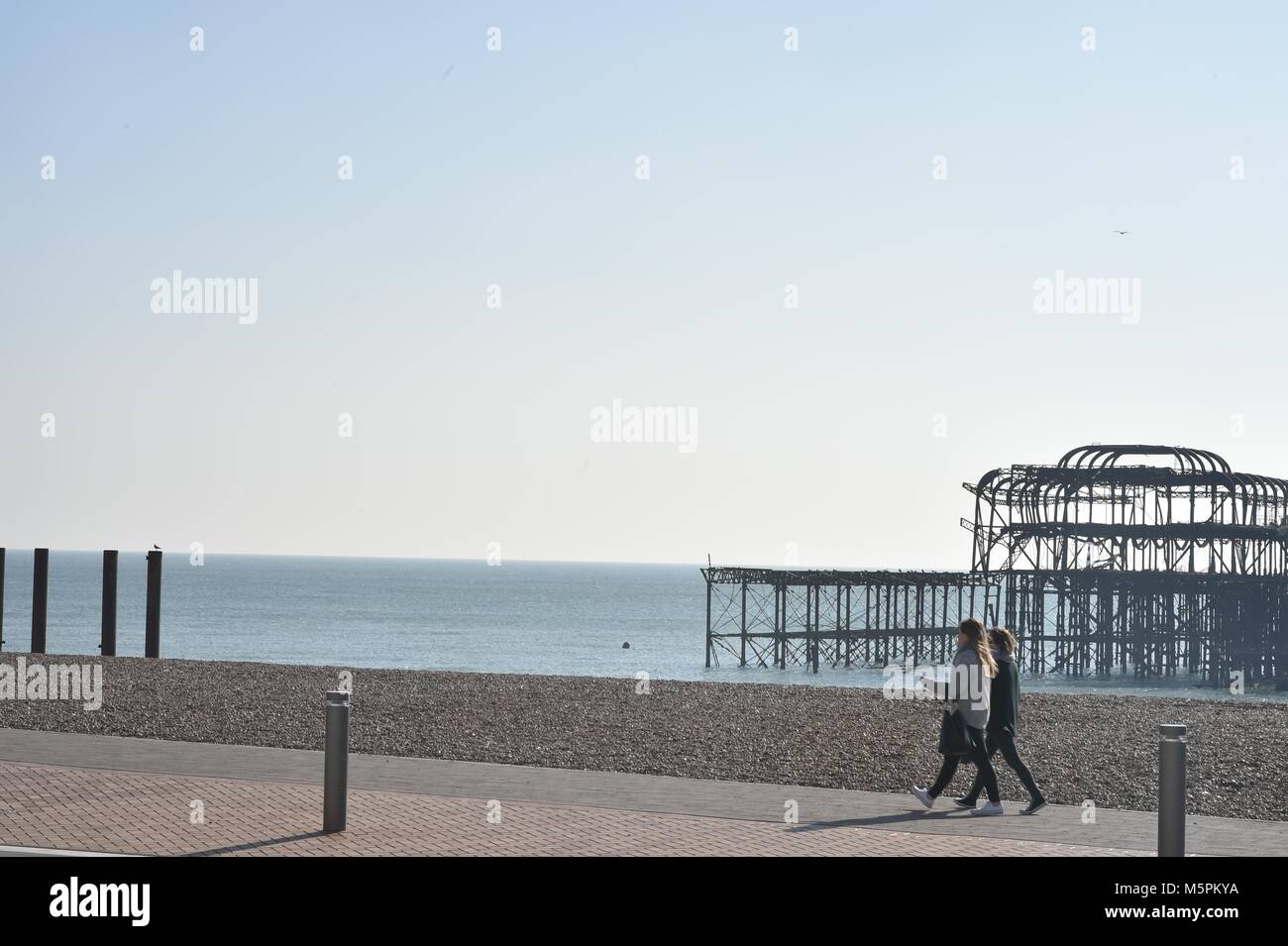 Brighton west pier Stock Photo - Alamy