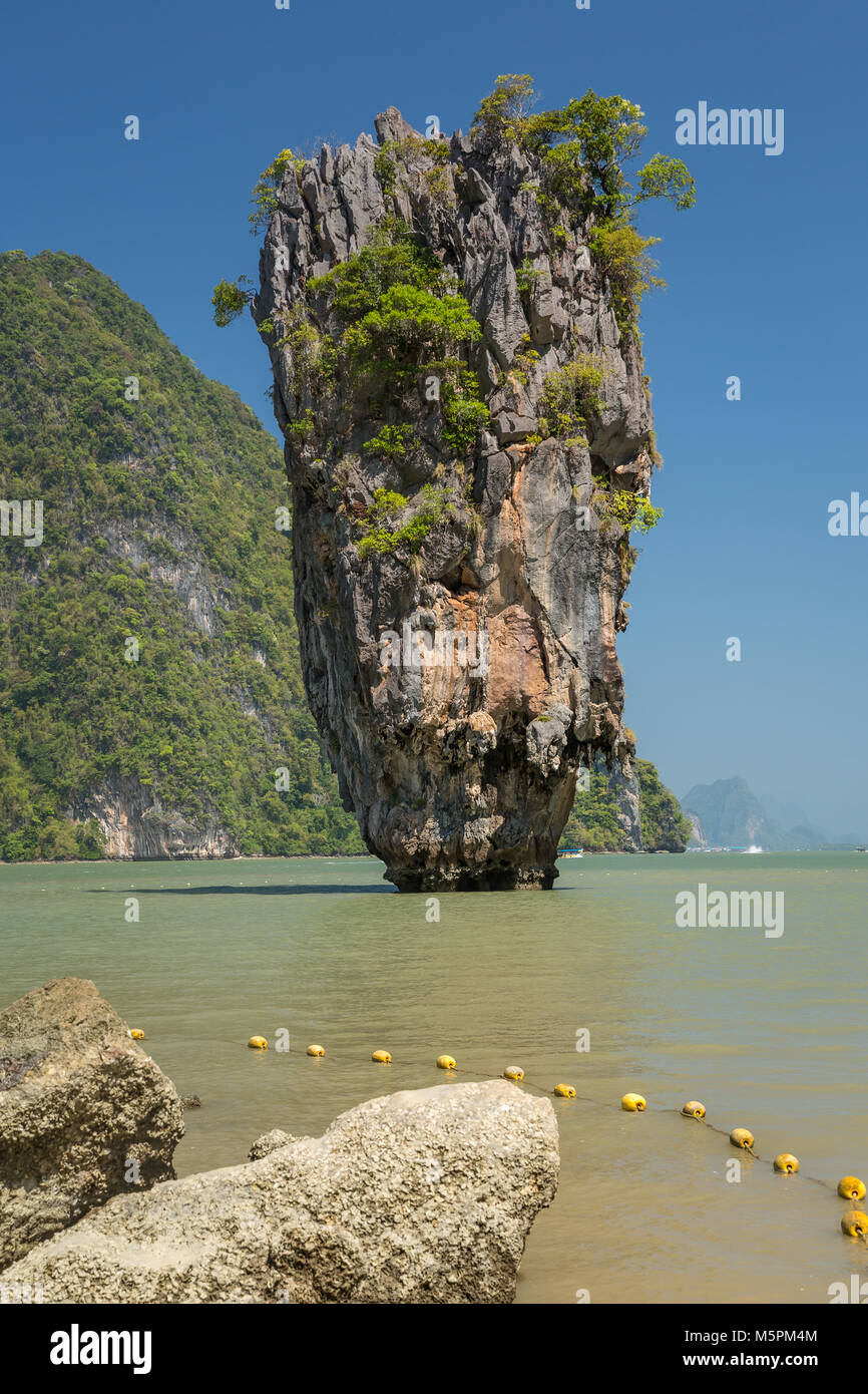 Khao Phing Kan or Ko Khao Phing Kan is an island in Thailand, in Phang ...