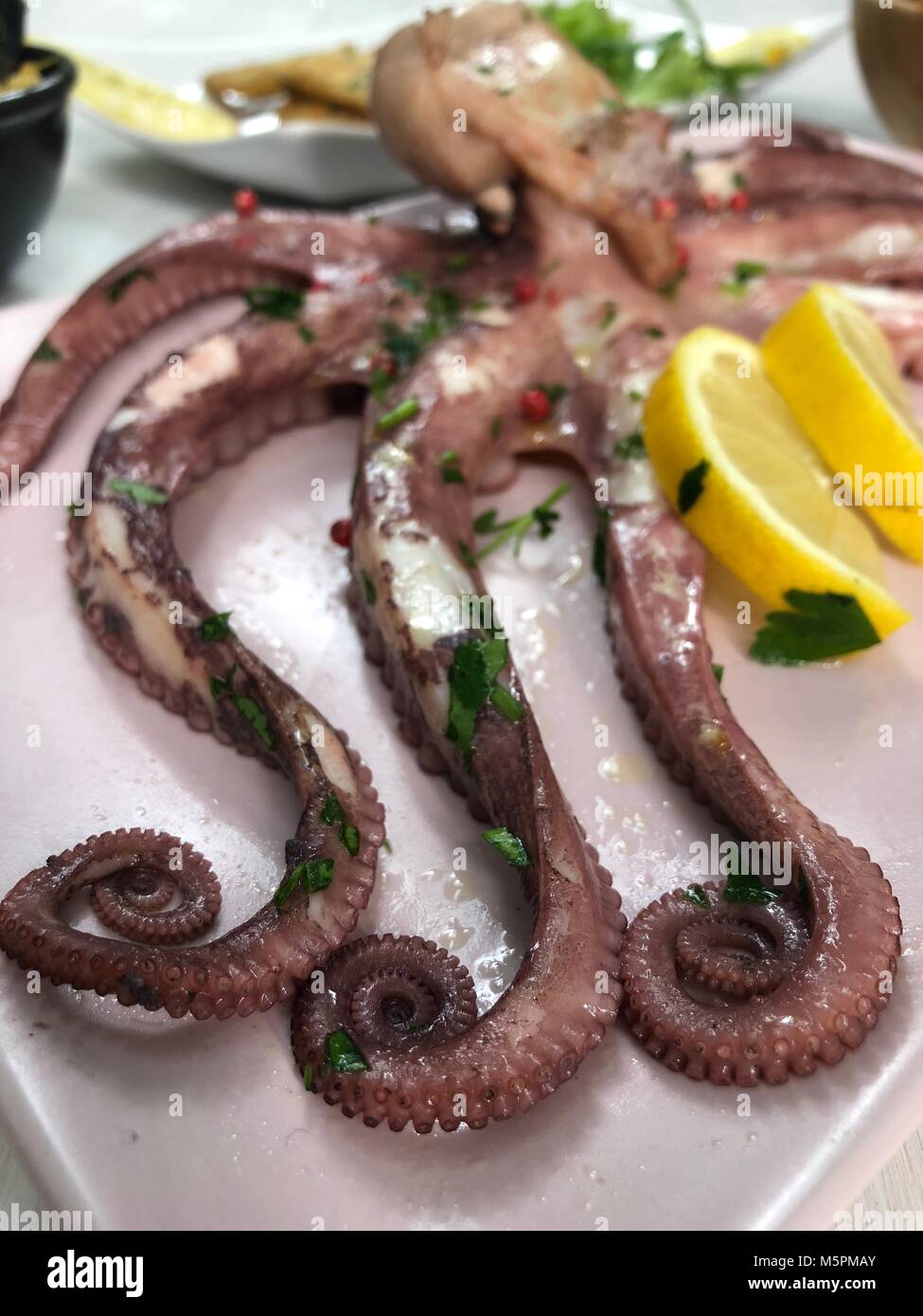 Octopus meat hi-res stock photography and images - Alamy