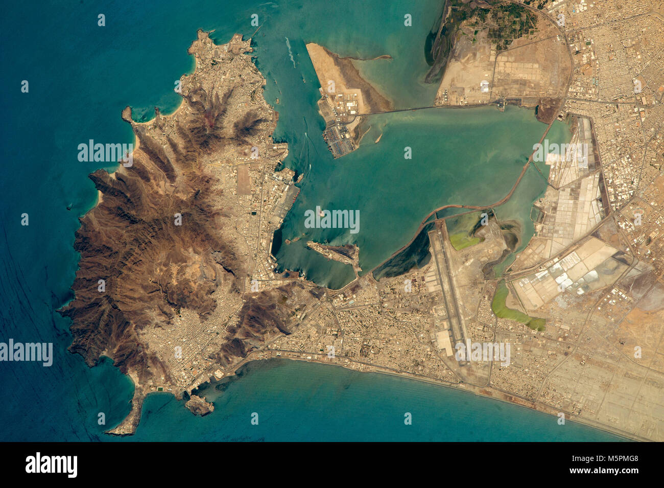 The port of Aden in Yemen Stock Photo - Alamy