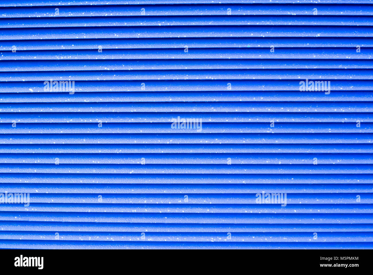 Blue venting element close up photo. Outside view, painting with a lot ...