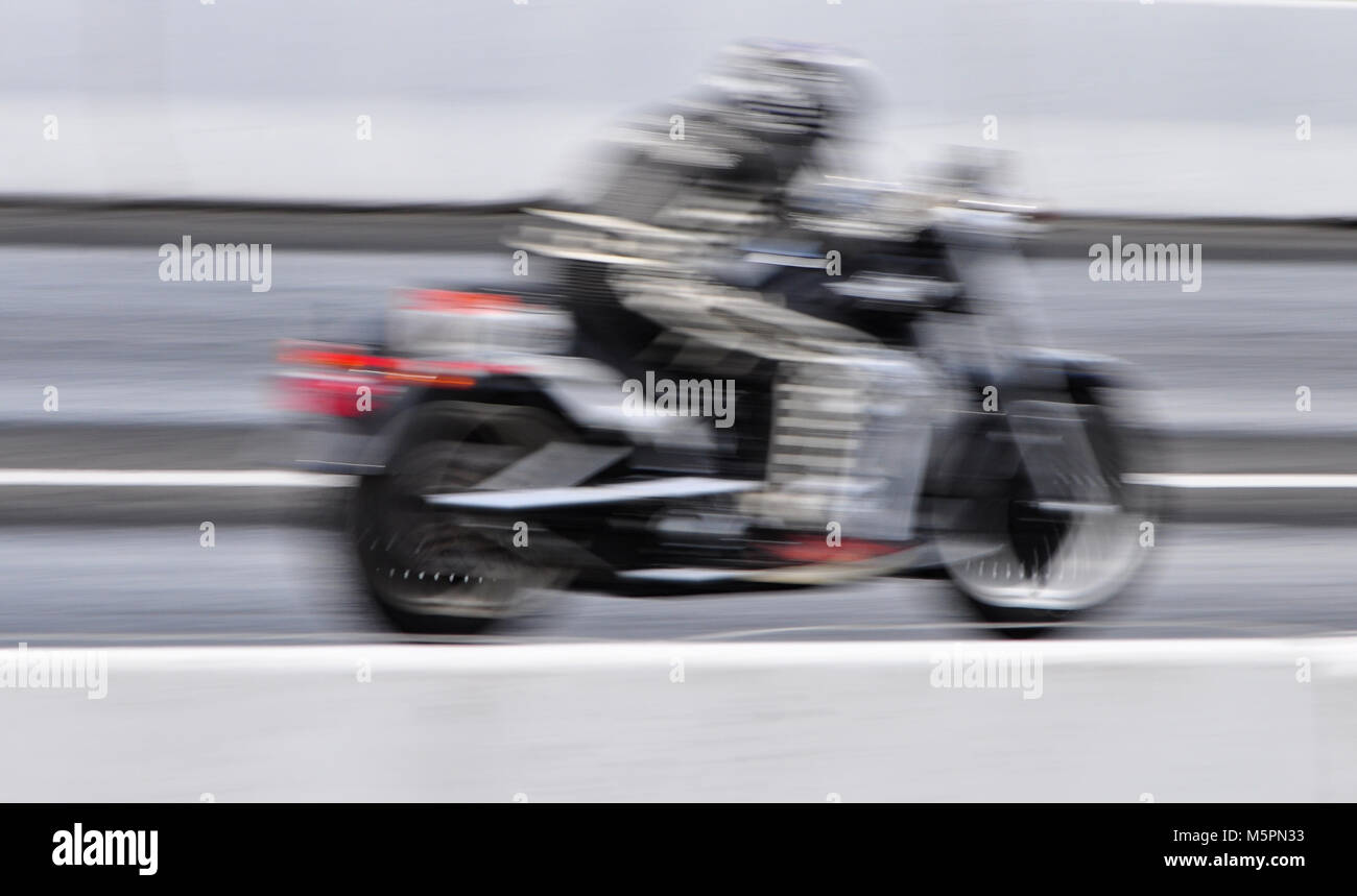illustration of Motorcycle showing motion with slow shutter speed Stock ...