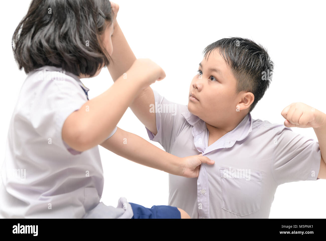 Siblings Hitting Each Other