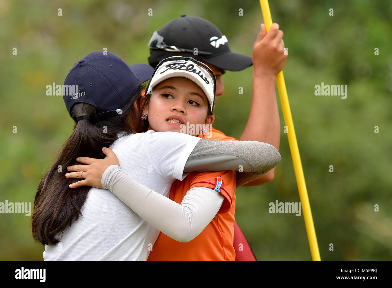 Danau, UKM Bangi - FEBRUARY 11: Ashley Chin Yen Ling and Zulaikah ...