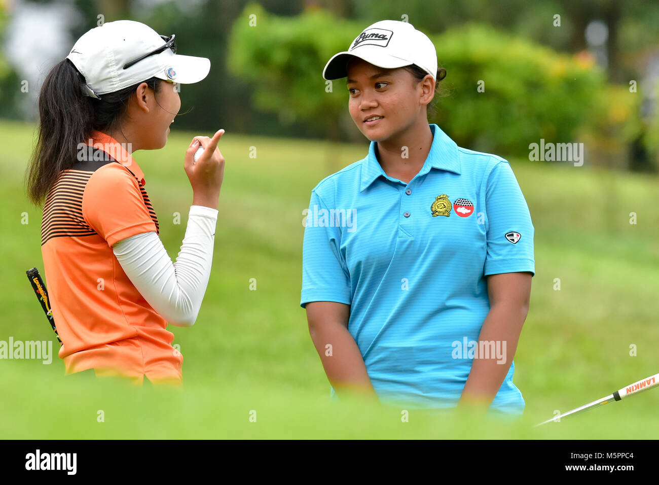 Danau, UKM Bangi - FEBRUARY 11: Grace Chin Jun Li talks to Zarith Sofea ...