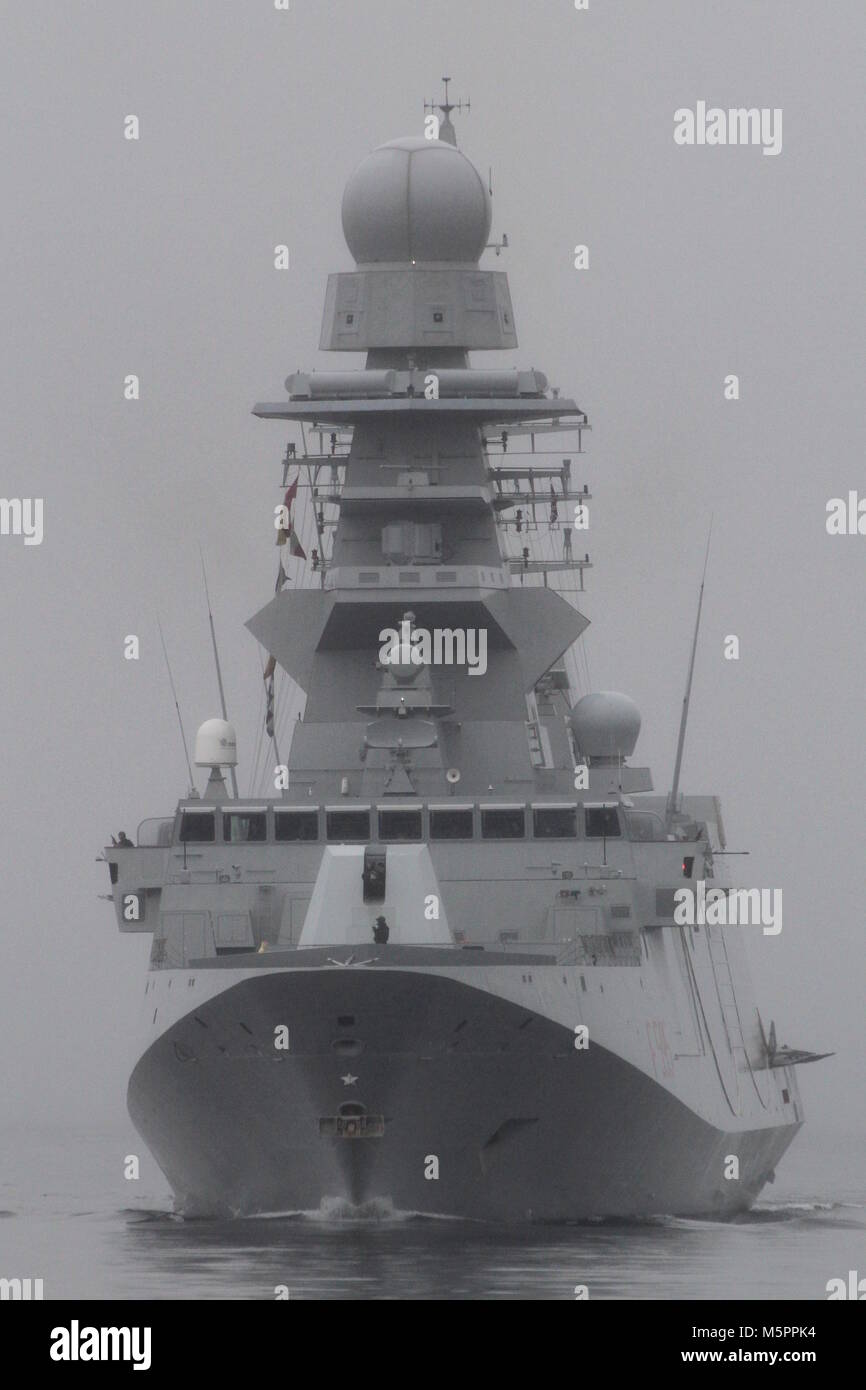 ITS Luigi Rizzo (F565), a Bergamini-class frigate operated by the ...