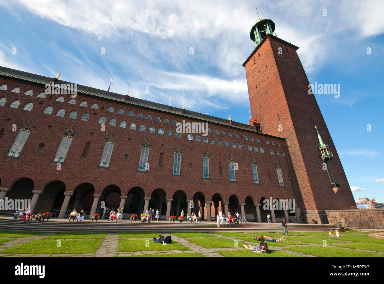 Stockholm City Hall (by architect Ragnar Ostberg, opened in 1923, home ...
