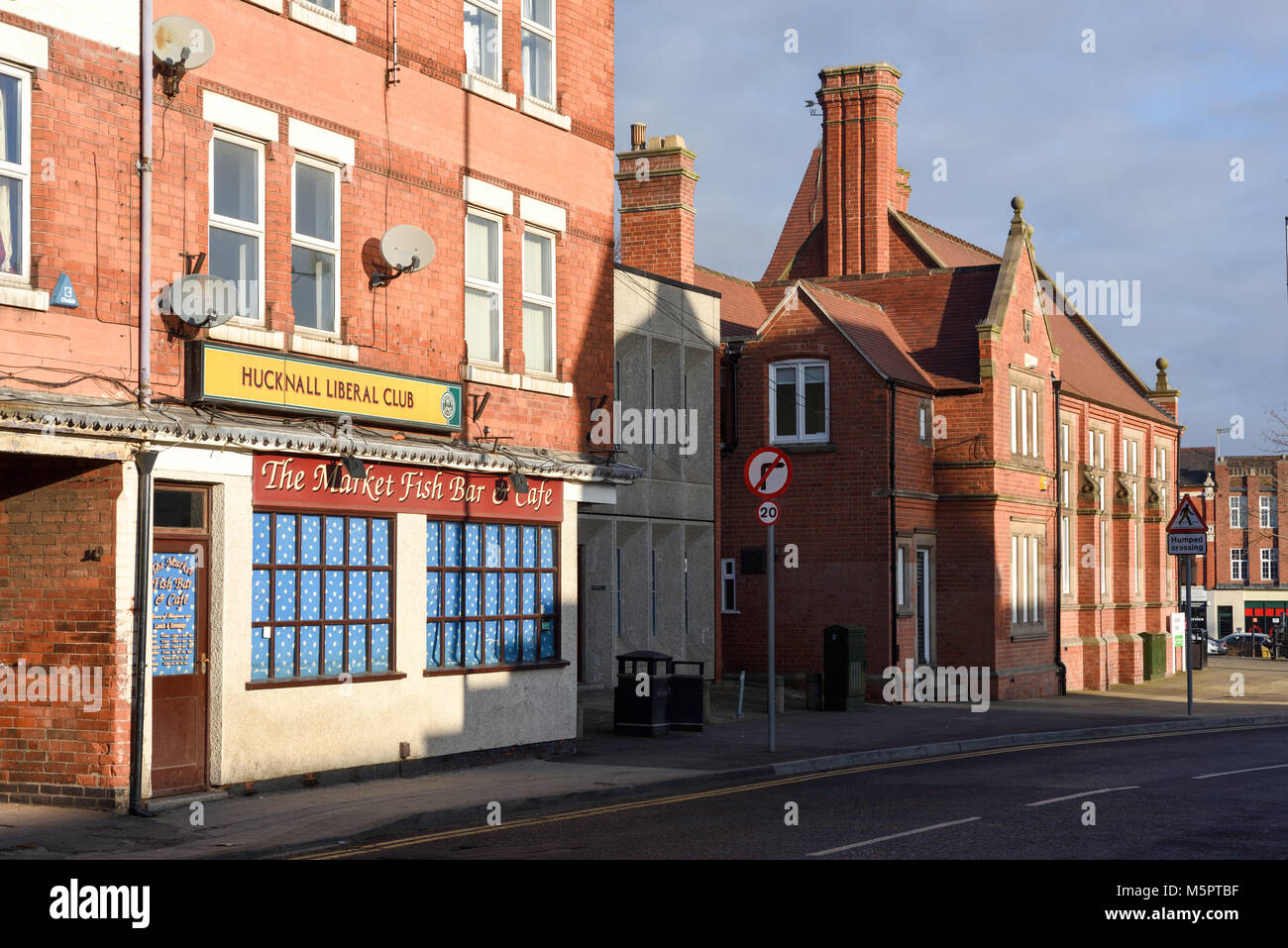 Hucknall Liberal Club,Nottinghamshire,UK Stock Photo - Alamy
