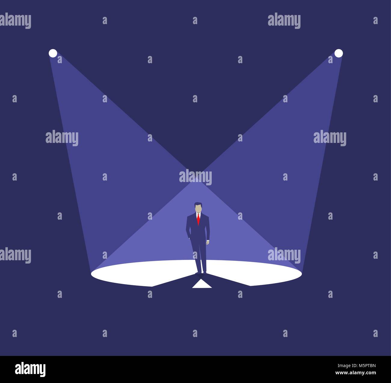 Crowd spotlight cartoon hi-res stock photography and images - Alamy