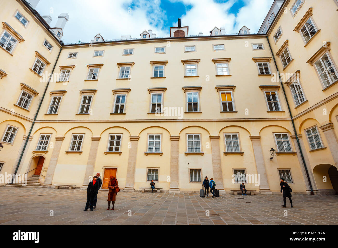 Courtyard burghof museum hi-res stock photography and images - Alamy