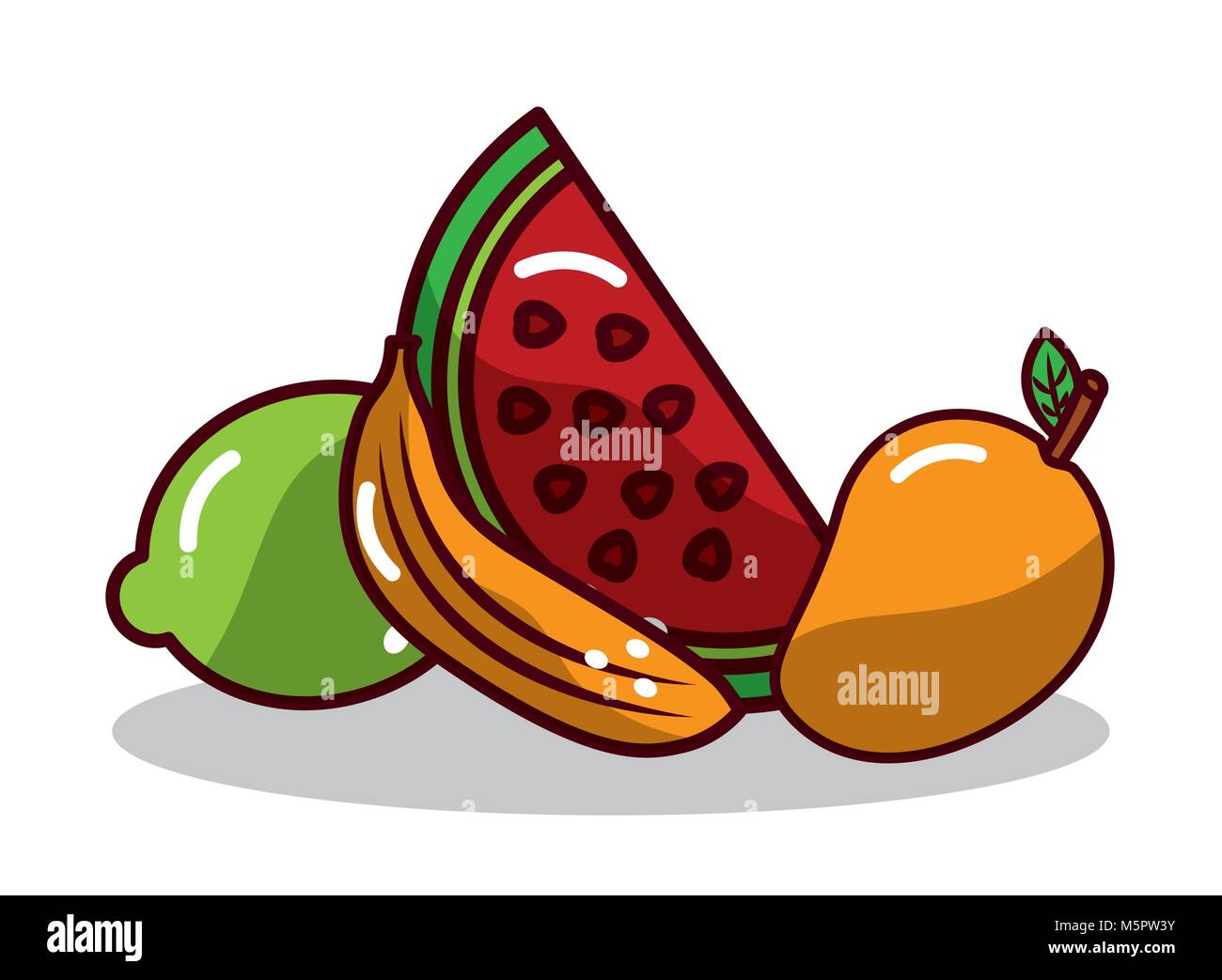 Mango is packed Stock Vector Images - Alamy