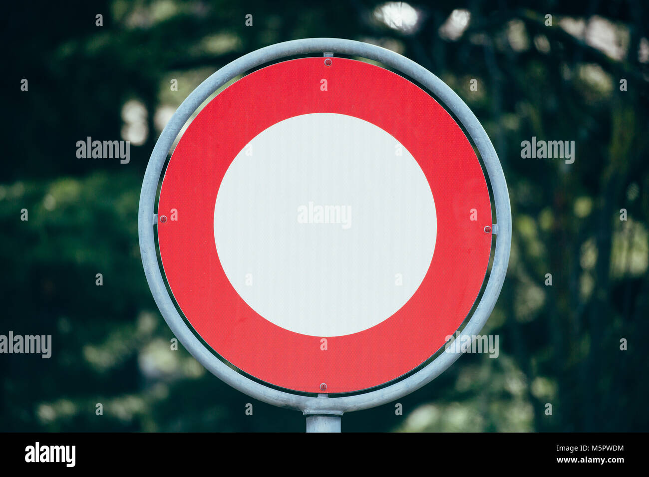 Traffic prohibited warning alert hi-res stock photography and images ...