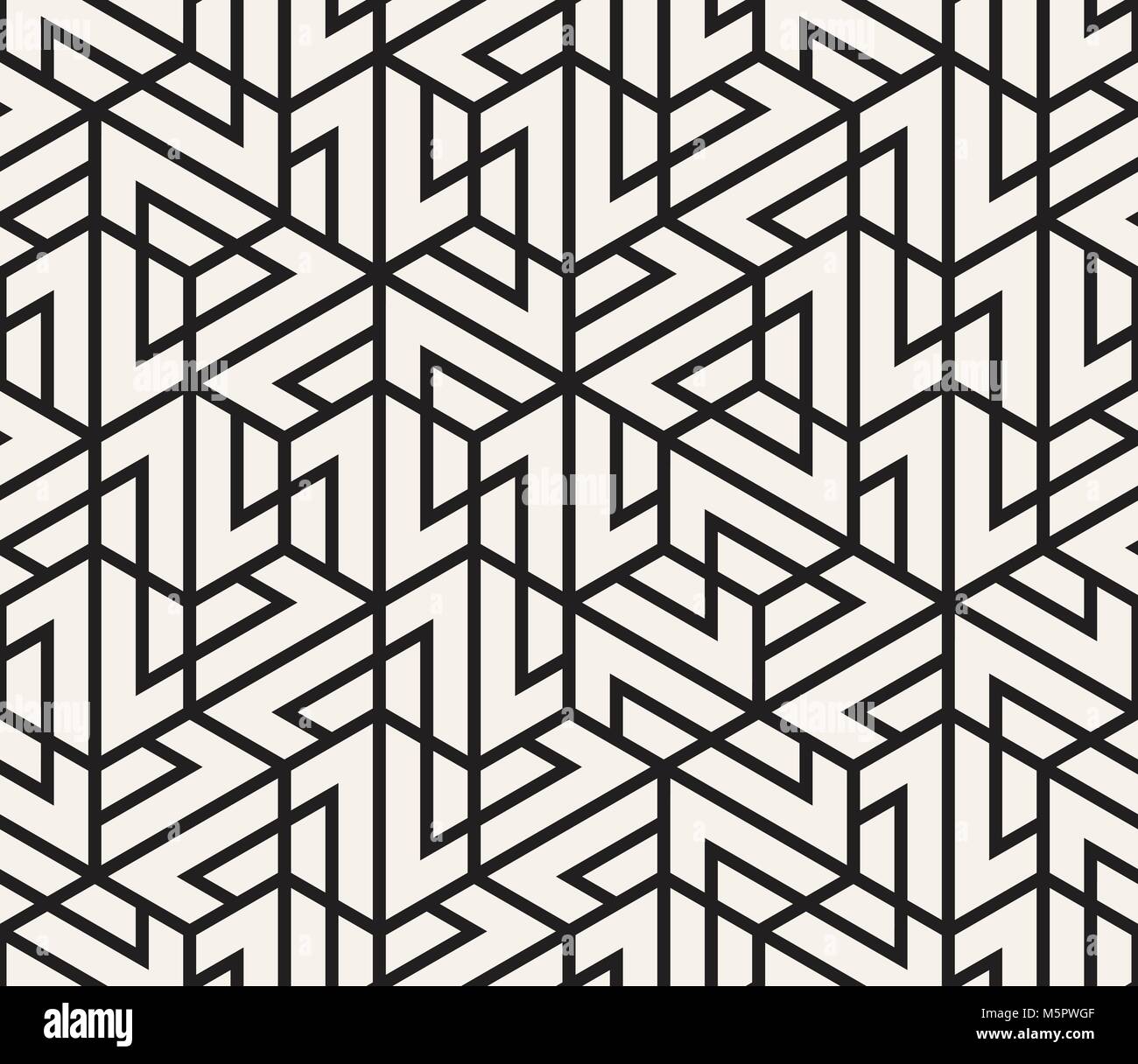 Vector seamless pattern. Modern stylish abstract texture. Repeating ...